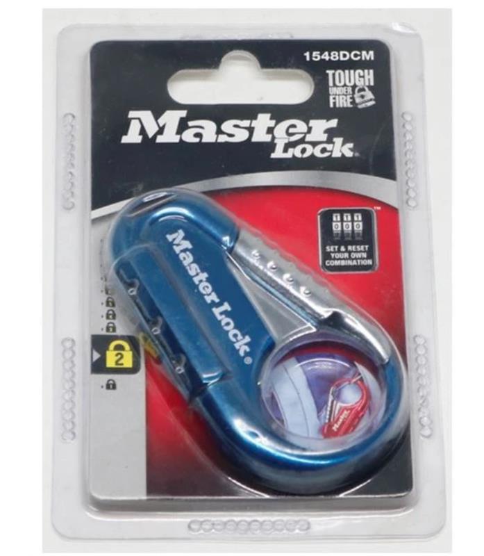 Master Lock Backpack Lock Combination 84mm [30mm Shackle] Blue MSP1548 ...